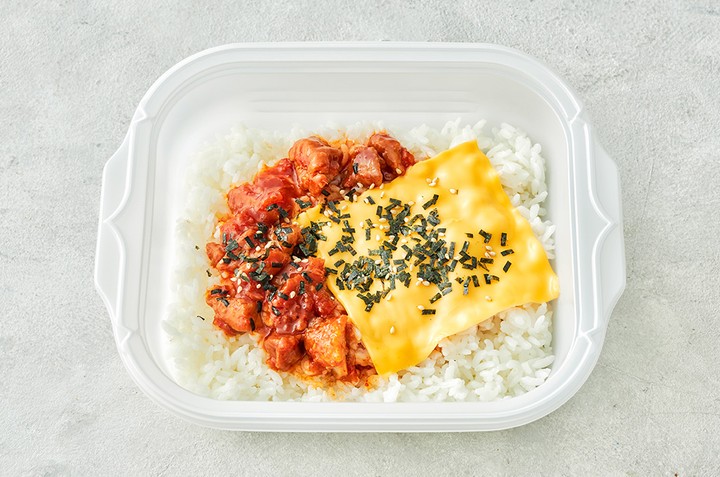 햇반 컵반 매콤한닭갈비치즈밥 316g 마켓컬리